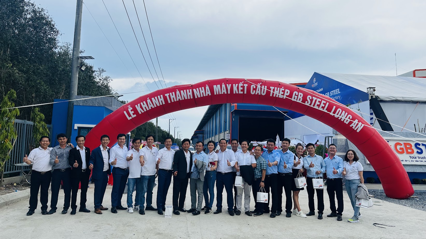 Công ty GB Steel khánh thành nhà máy tại Long An